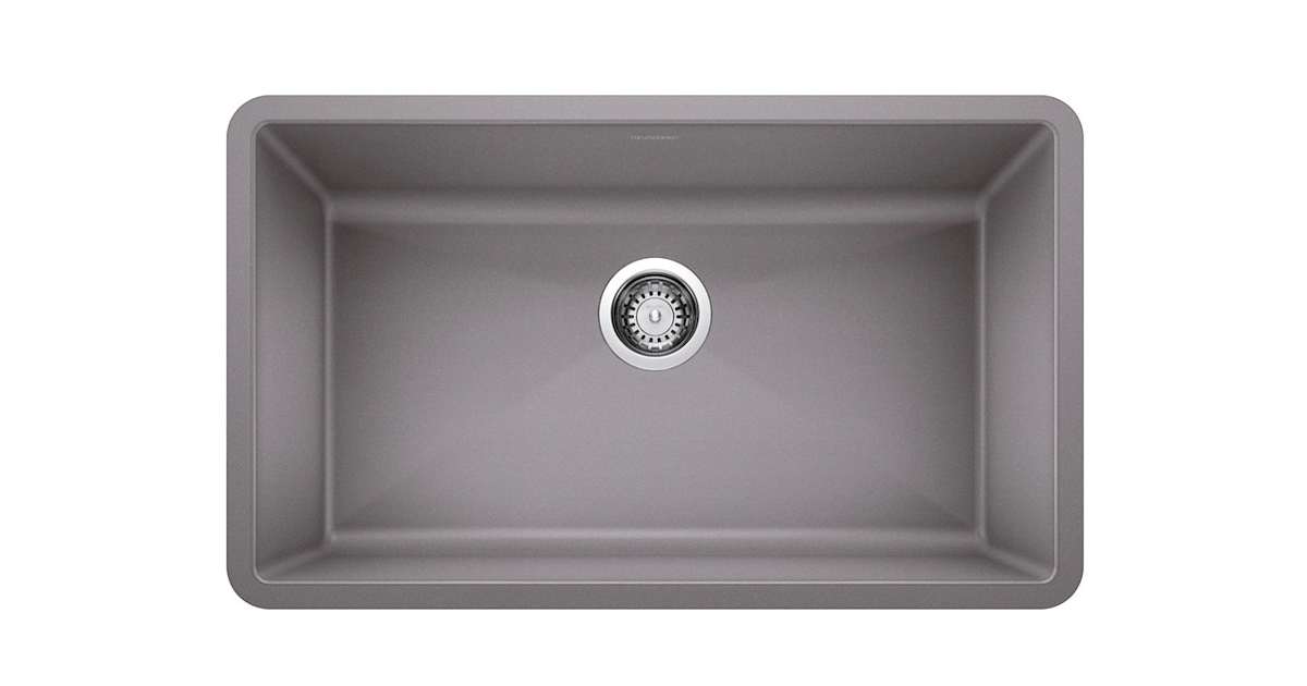 Blanco 440148 Precis 32" Silgranit Granite Composite Undermount Super ...