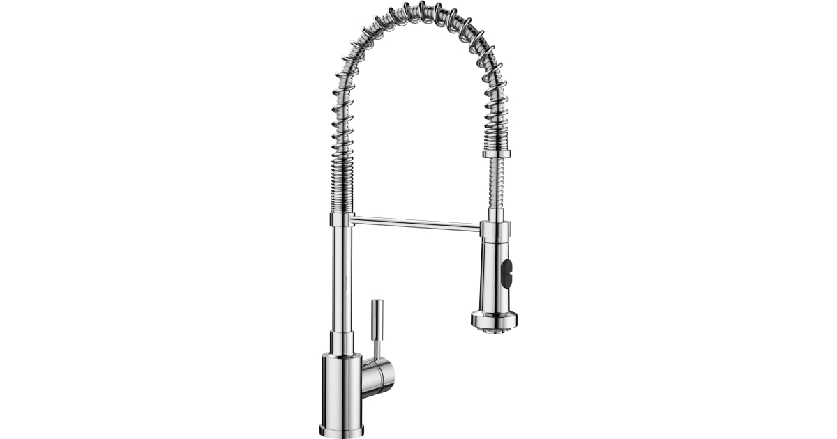Blanco 440558 Meridian 2.2 GPM Single Hole Pre Rinse Kitchen Faucet ...