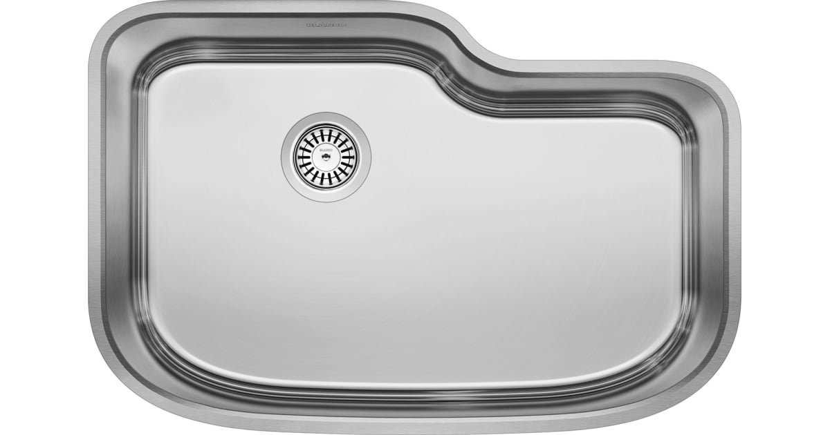 Blanco 441588 One Series 28-1/2" Single Bowl Undermount Stainless Steel ...