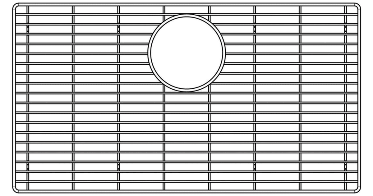 Blanco 233532 Stainless Steel Basin Rack for Vintera/Ikon 30" Farmhouse ...