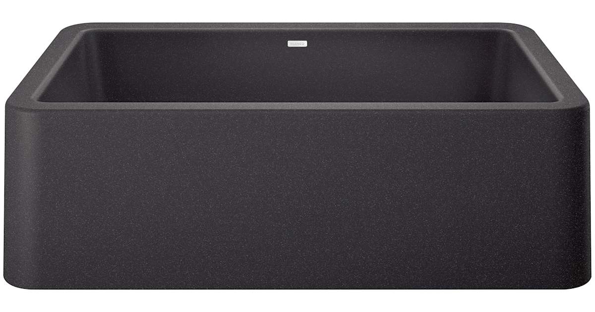 Blanco 401895 Ikon 33" Farmhouse Single Basin SILGRANIT Kitchen Sink ...