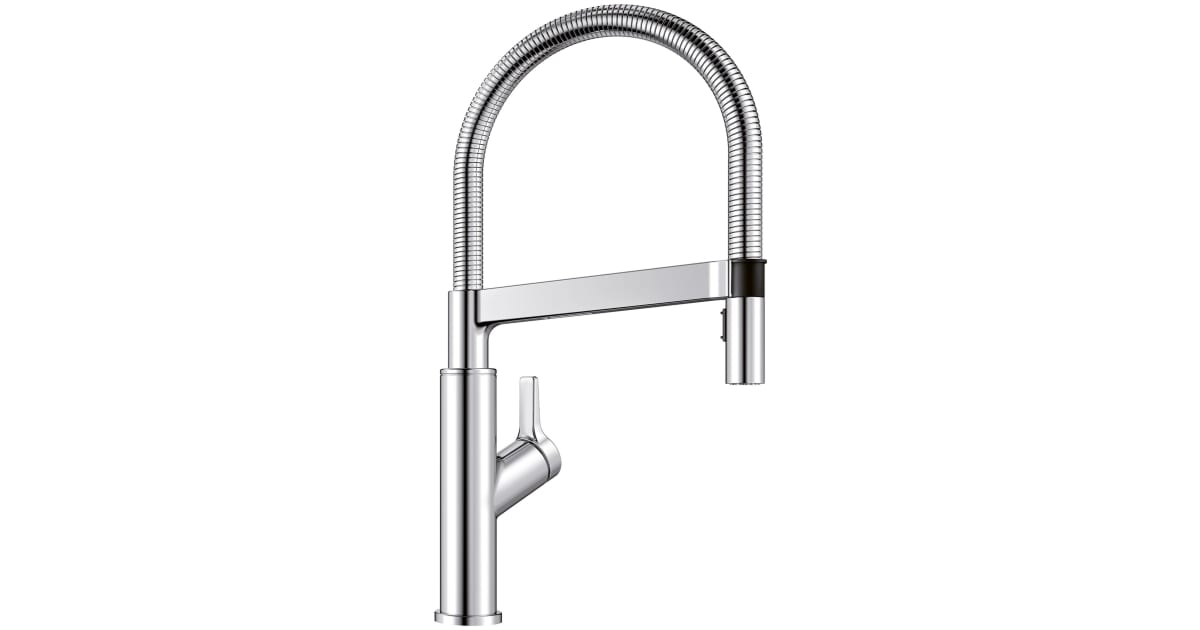 Blanco 401992 Solenta 1.5 GPM Single Hole Kitchen Faucet with Start ...