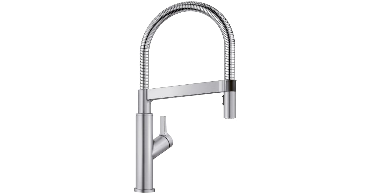 Blanco 401993 Solenta Senso 1.5 GPM Single Handle Pull-Down Kitchen ...