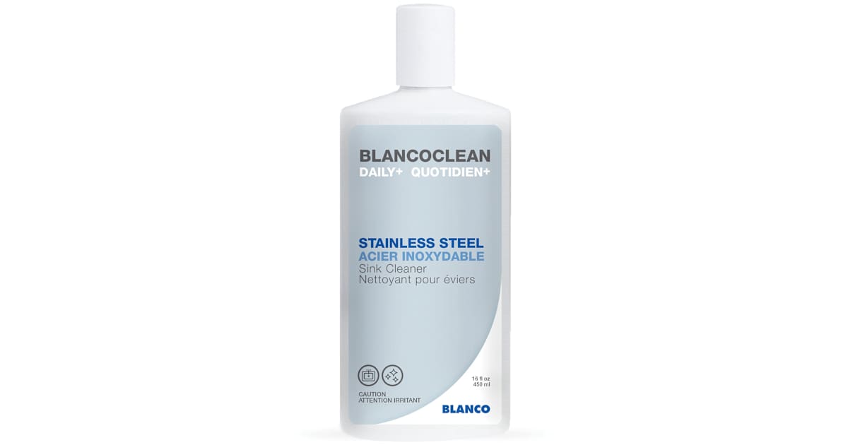 Blanco 406201 BlancoClean Daily+ Stainless Steel Sink Cleaner - 15 oz ...