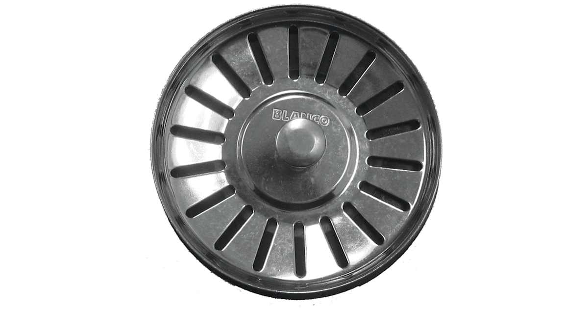 Blanco 440004 Stainless Steel sink waste disposer stopper & strainer ...