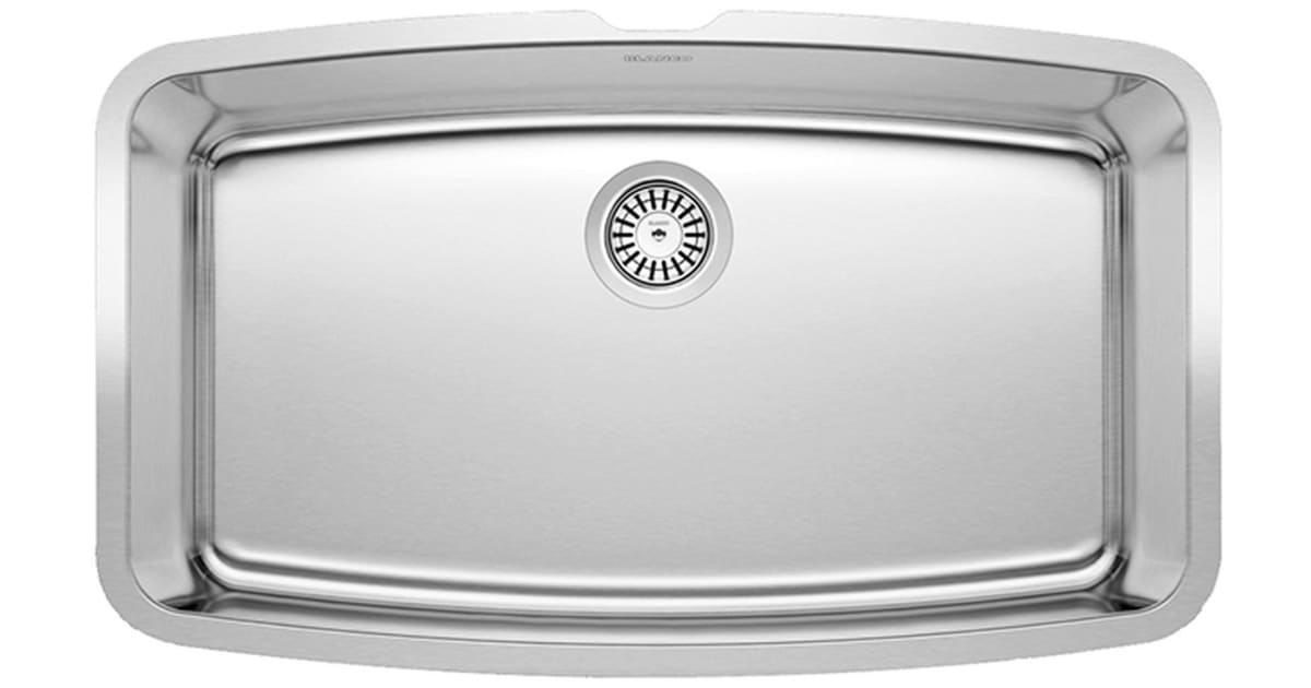 Blanco 440104 Performa 32" Single Bowl Stainless Steel Kitchen Sink ...