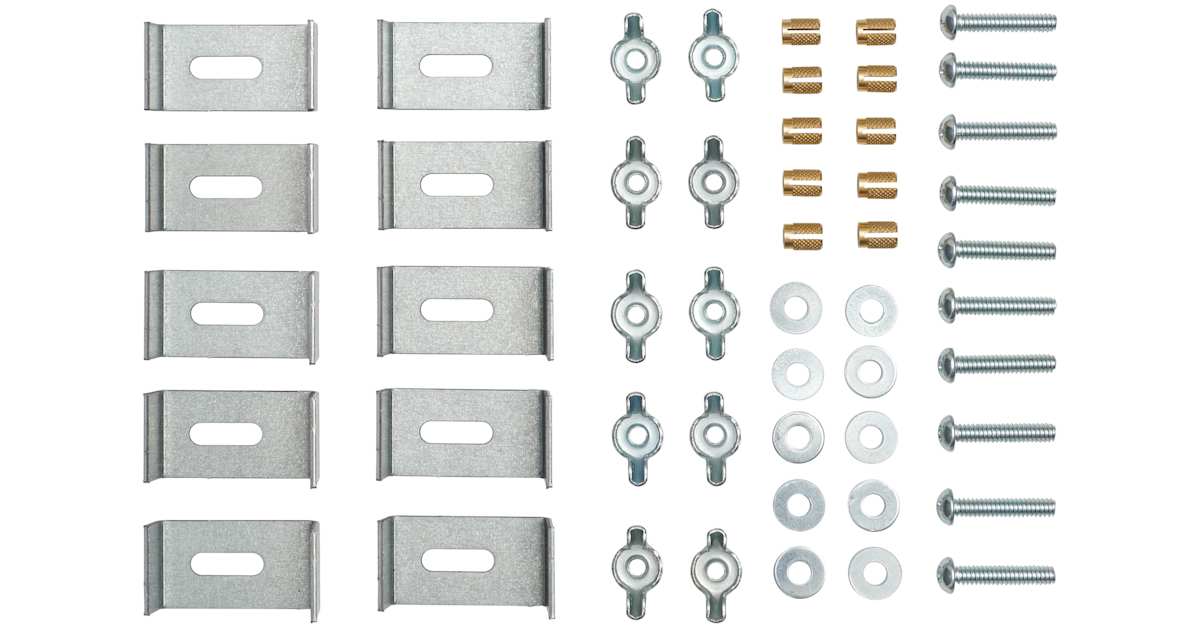 Blanco 440851 Set of 10 Undermount Sink Installation Clips for ...