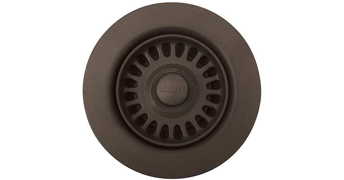 Blanco 441099 3-1/2" Plastic Disposal Flange and Basket Strainer Fits ...