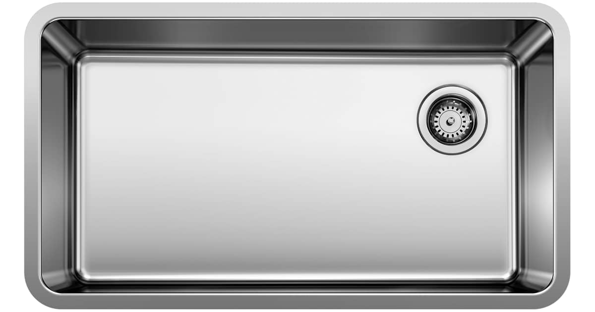 Blanco 442763 Formera 33" Undermount Single Basin Stainless Steel ...