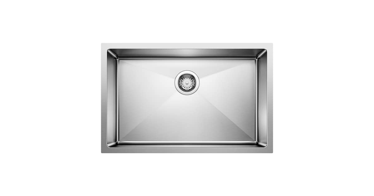 Blanco 443147 Quatrus 28" Undermount Single Basin Stainless Steel ...