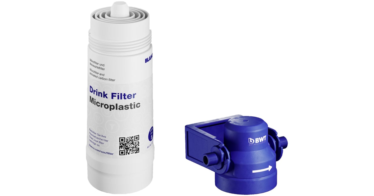 Blanco 443275 Under the Sink Water Filter Starter Set - Microplastic S ...