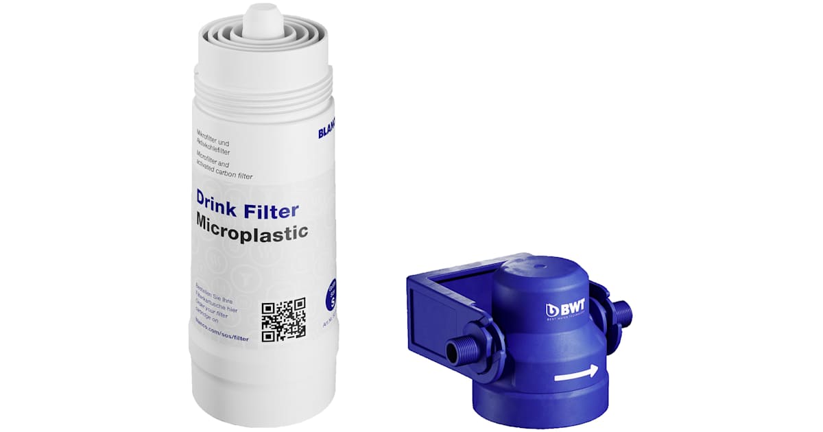 Blanco 443275 Under the Sink Water Filter Starter Set - Microplastic S ...