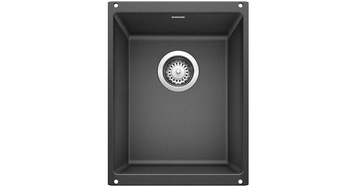Blanco 513424 Precis 13-3/4" Undermount Single Basin SILGRANIT Kitchen ...