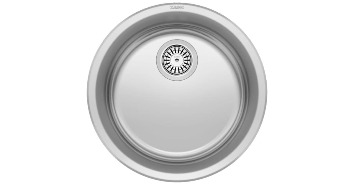 Blanco 513652 Rondo 18-1/8" Drop In Single Basin Stainless Steel ...
