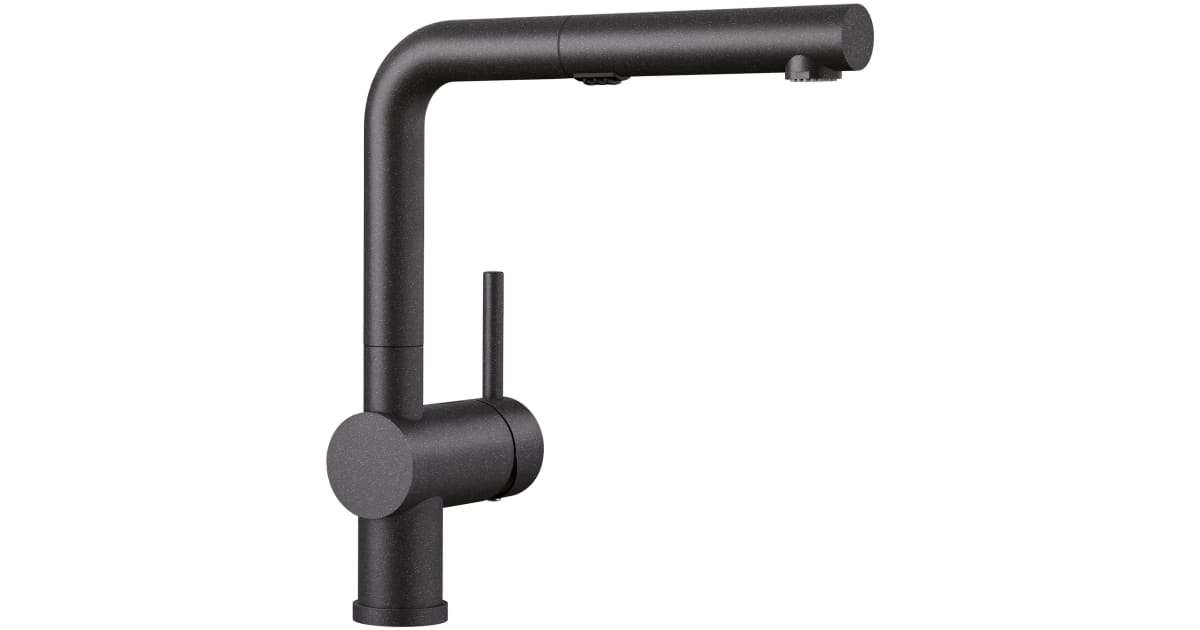Blanco 526367 Linus 1.5 GPM Single Hole Pull Out Kitchen Faucet ...