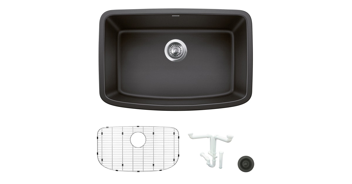 Blanco KA-442552 Precis 32" Undermount Single Basin Granite Composite ...