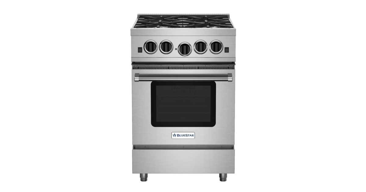 BlueStar RCS24SBV2L Sealed Burner Series 24 Inch Wide 3.5 Cu. Ft. Free ...