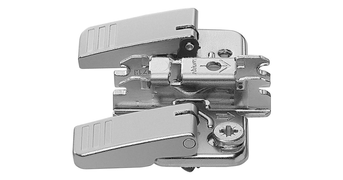 Blum 174H7130I CLIP INSERTA Cam Adjustable 1/8 Inch Cabinet Hinge Wing ...