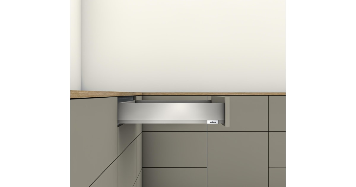 Blum MB-M-550GR Merivobox "M" Height 22 Inch Full Extension Concealed ...
