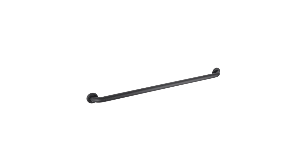 Bobrick 150Cx48.MBLK 48 Inch Grab Bar | Ferguson Home
