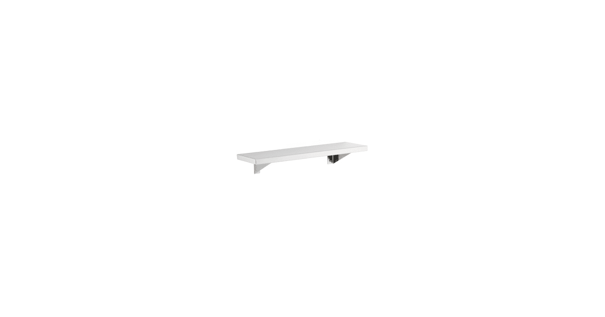 Bobrick B296 x 18 18" Wall Mounted Shelf with Hemmed Edges | Ferguson Home