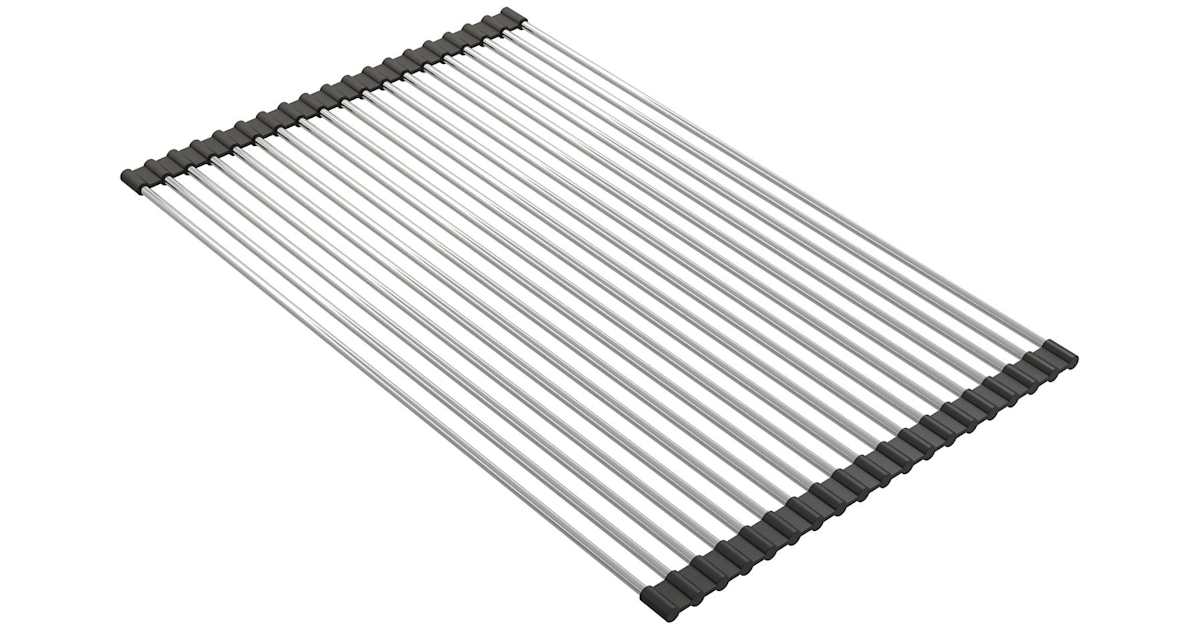 Bocchi 2350 0005 Stainless Steel 20-1/2" x 12-1/2" Roller Mat ...