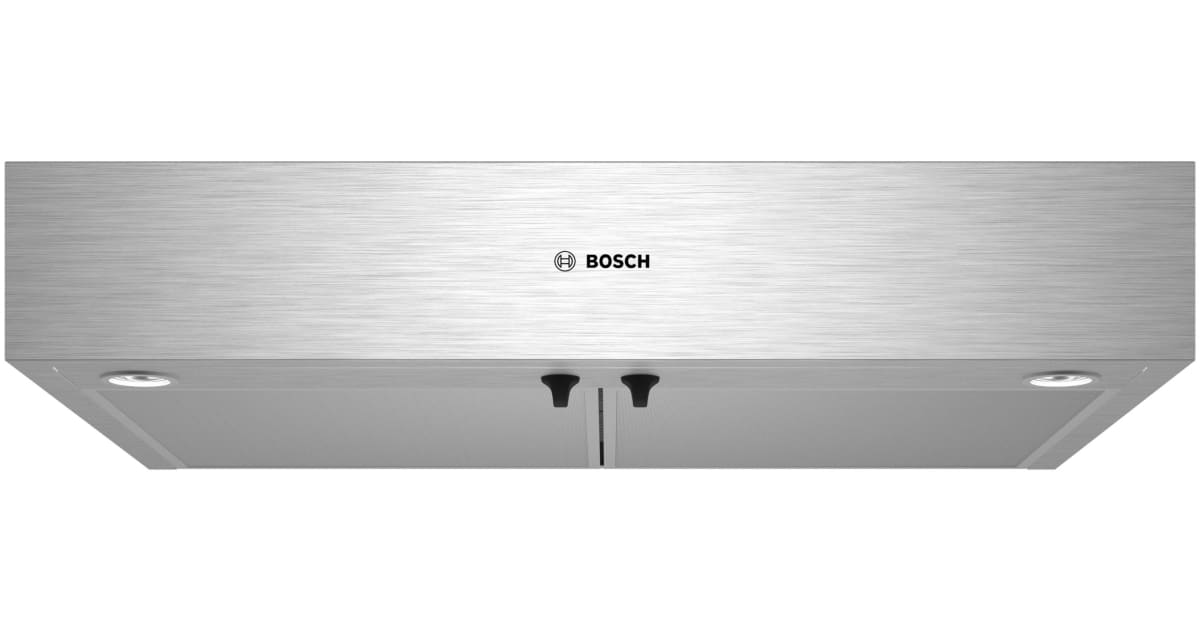 Bosch DUH30253UC 300 Series 30 Inch Wide 300 CFM Under Cabinet Range ...