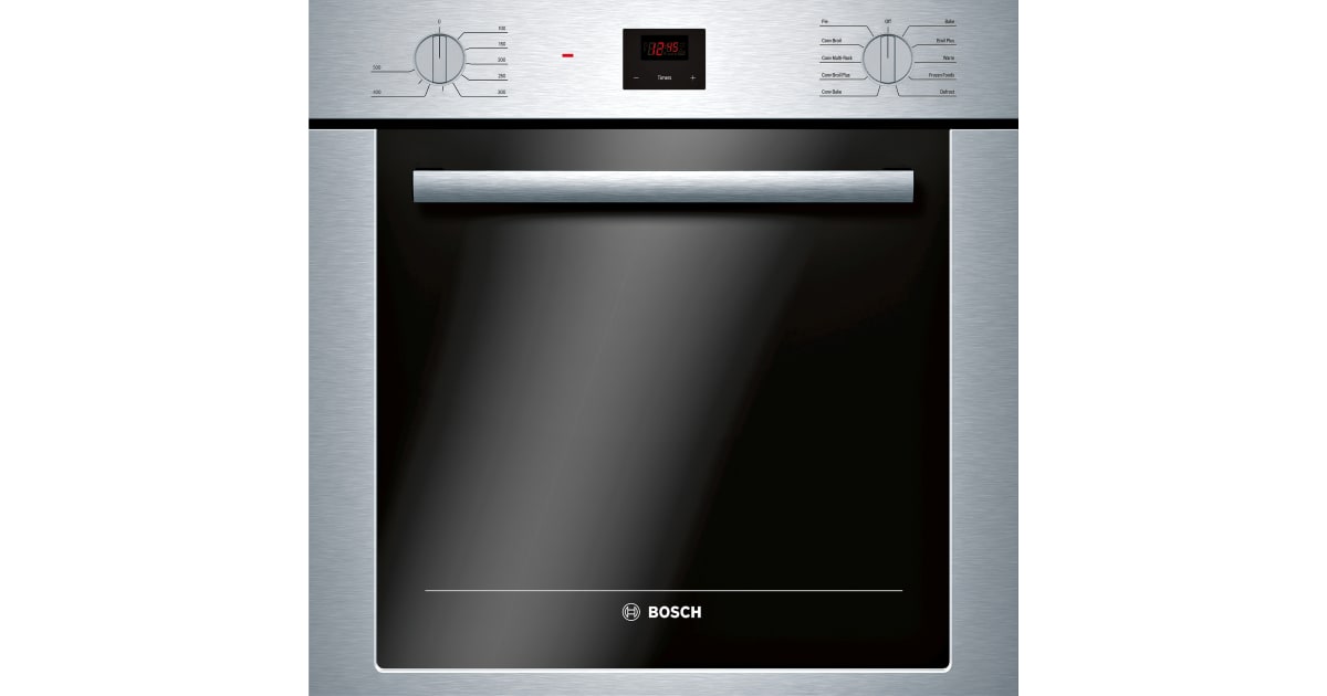 Bosch HBE5453UC 24 Inch Wide 2.8 Cu. Ft. Single Electric Wall Oven with ...