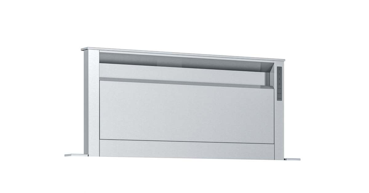 Bosch HDD86052UC 180 - 600 CFM 36 Inch Wide Downdraft Range Hood with 3 ...