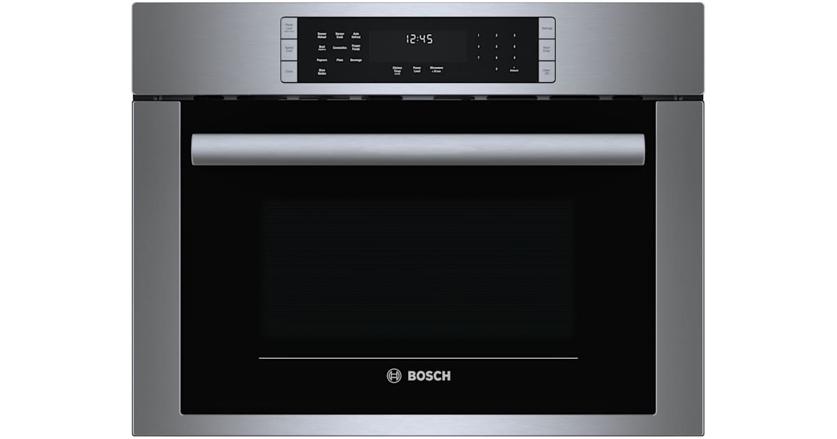 Bosch HMC54151UC 500 Series 24 Inch Wide 1.6 Cu. Ft. Electric Speed ...