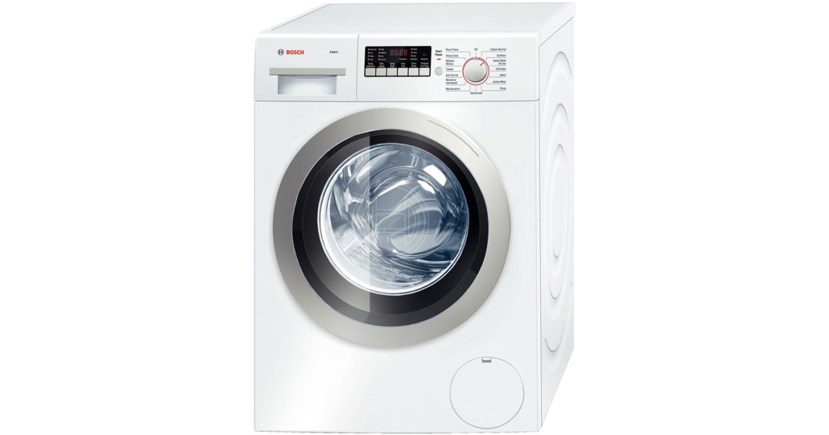 Bosch WAP24201UC 2.2 Cu. Ft. 24" Compact Washer with Anti-Vibration ...