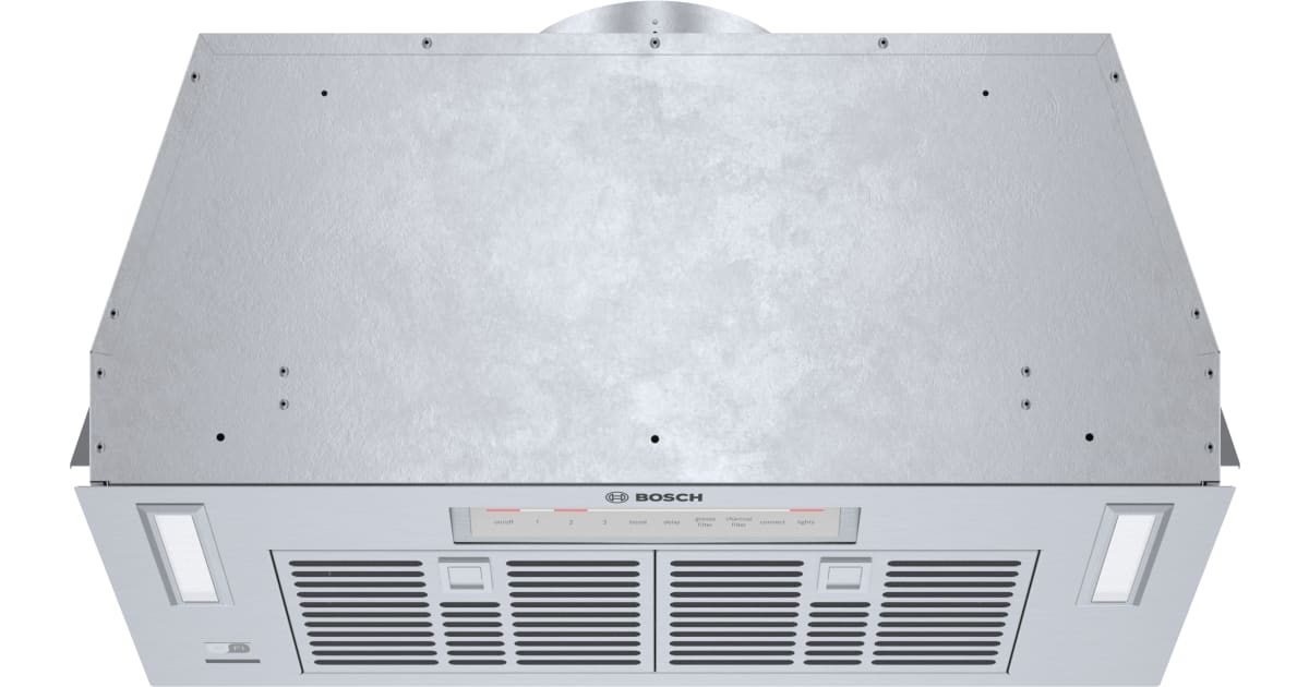 Bosch HUI80553UC 800 Series 180 - 600 CFM 30 Inch Wide Range Hood ...