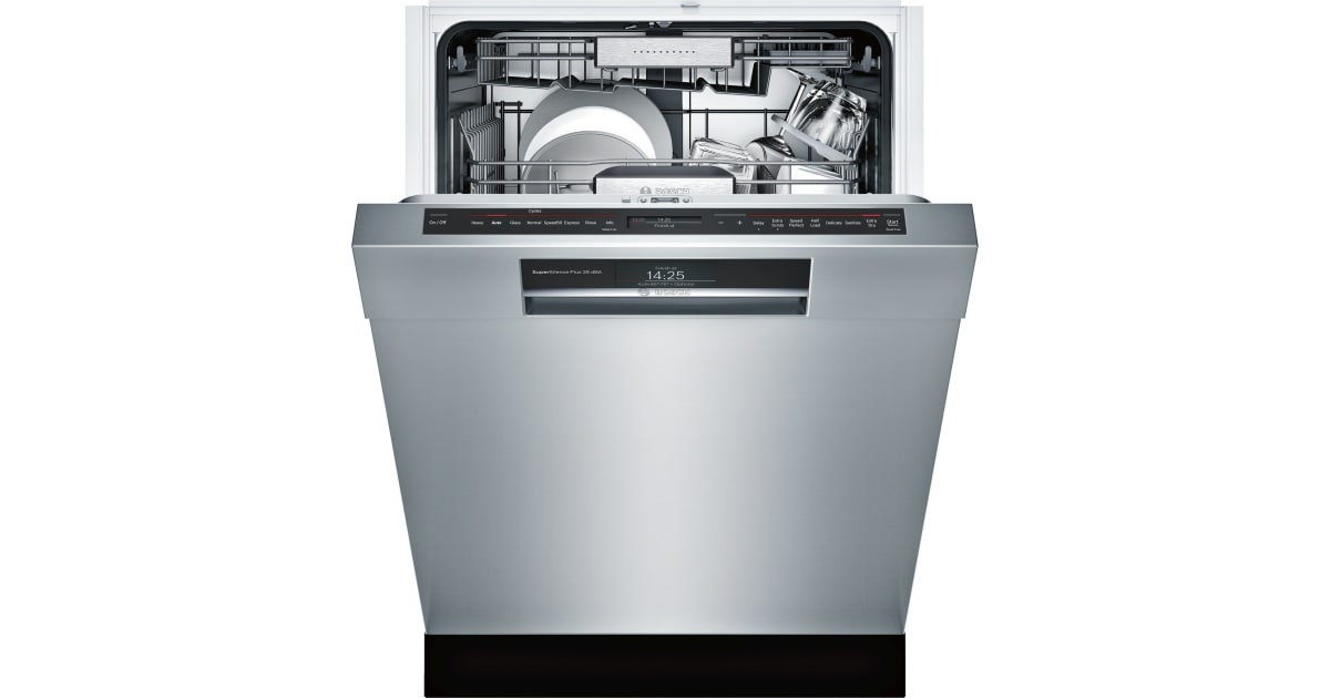 Bosch SHE89PW55N 24 Inch Wide 16 Place Setting Energy Star Rated Built ...