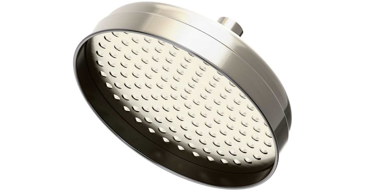 Brasstech 2091/15A 8" Diameter Brass Shower Head | Ferguson Home