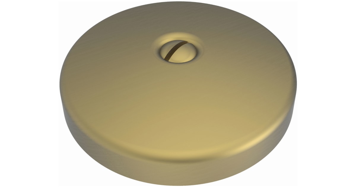 Brasstech 265/06 3" Solid Brass Single Hole Faceplate for Waste and ...