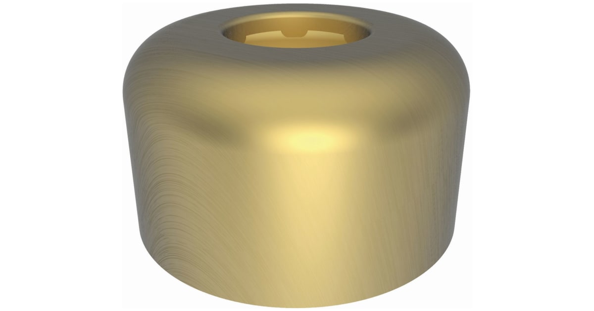 Brasstech 314/06 Solid Brass High Box Flange for 1-1/4" O.D. | Ferguson ...