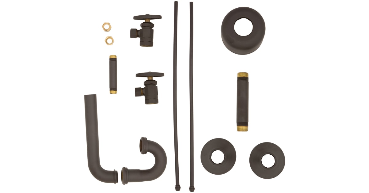 Brasstech 4777/10B 1/2" IPS Wall Mounted Supply Kit | Ferguson Home