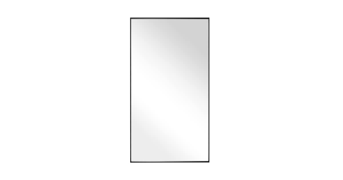 Brio Lighting BOMIR28500 Brio Reflections 20"W x 36"H Rectangular Flat ...