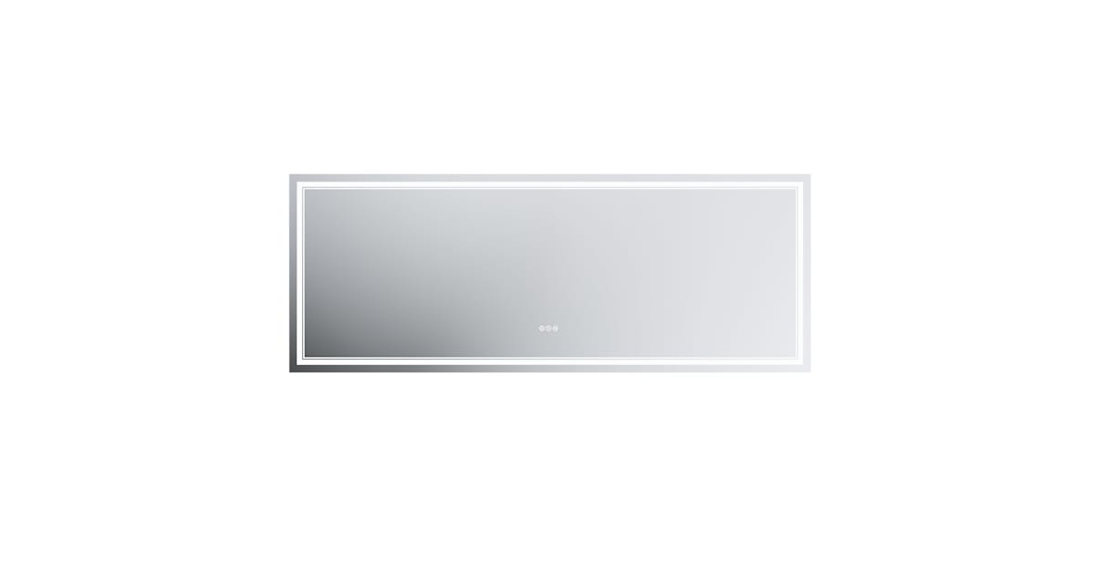 Brio Lighting BOMIR37247 GlareGuard 31-7/8"W x 83-7/8"H Rectangular ...