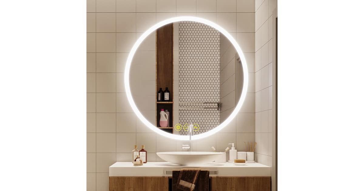 Brio Lighting BOMIR50876 Haley 28" Diameter Contemporary Circular ...