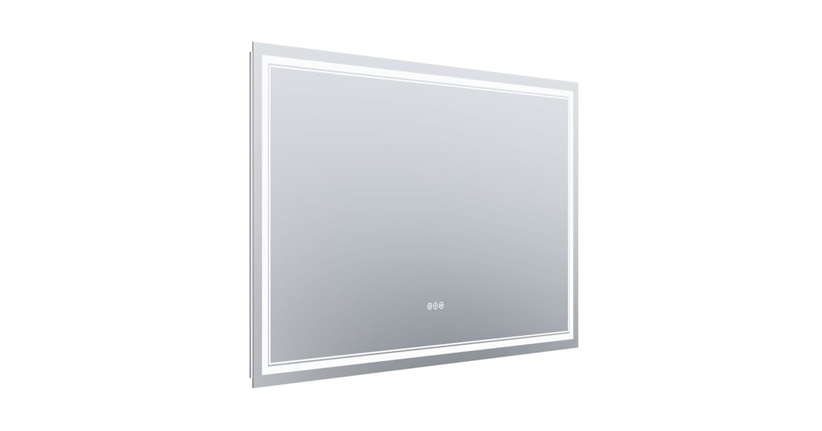 Brio Lighting BOMIR73602 GlareGuard 35-13/16"W x 60"H Rectangular Flat ...