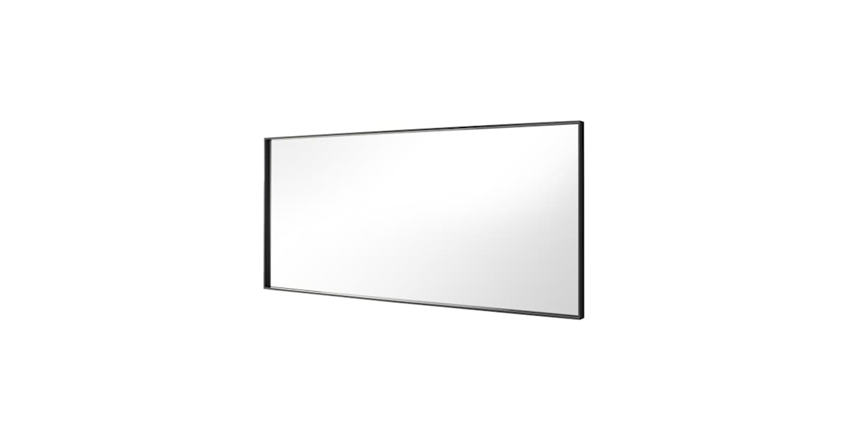 Brio Lighting BOMIR87112 Brio Reflections 30"W x 58"H Rectangular Flat ...