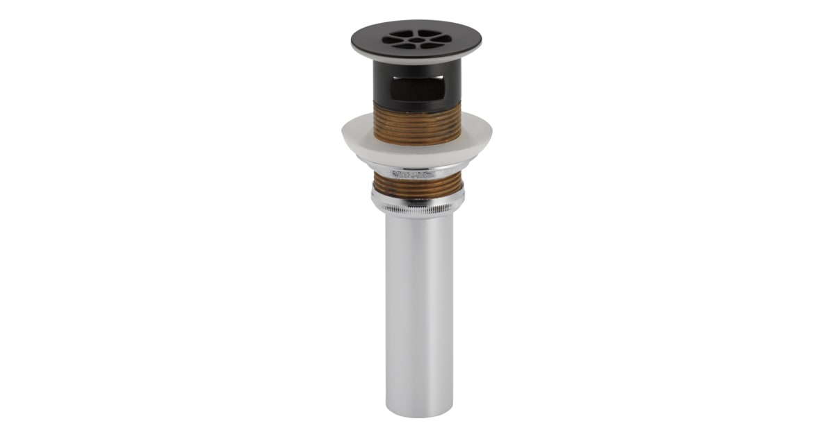 Brizo RP72412BL 1-5/8" Grid Drain Assembly with Overflow | Ferguson Home