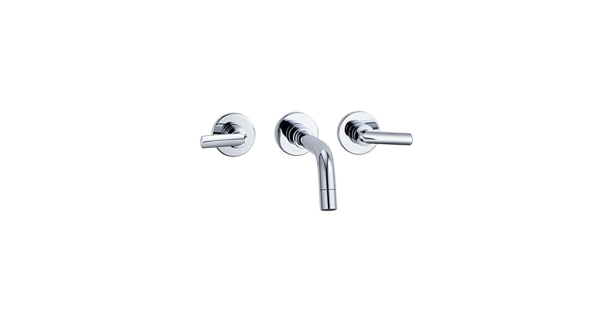 Brizo B6216708-PC Double Handle Kitchen Faucet from the Trevi ...