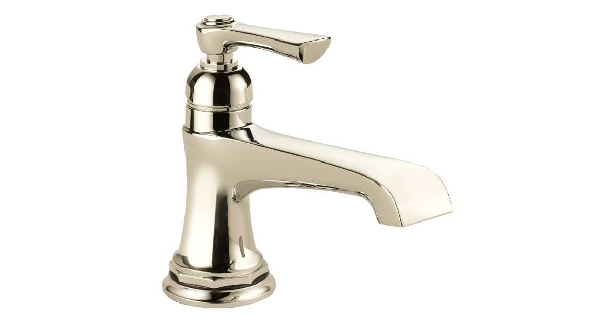 Brizo 65960LF-PN Rook 1.5 GPM Single Hole Bathroom Faucet - Limited ...