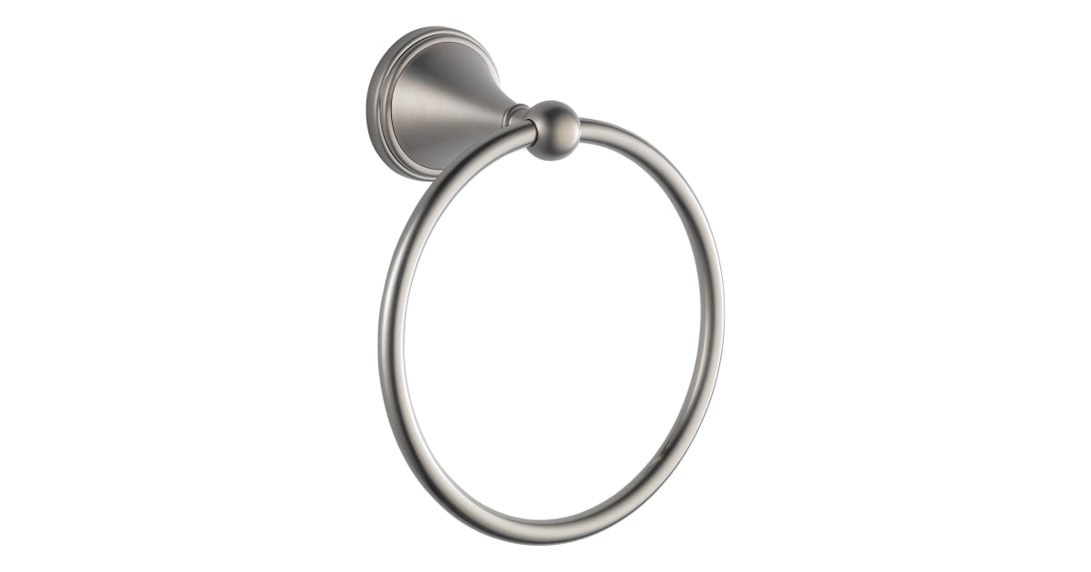 Brizo 69546-BN Traditional Towel Ring | Ferguson Home