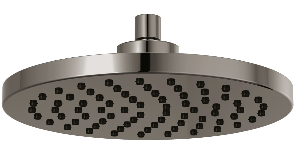 Brizo 81398-BNX Essential 1.75 GPM 10" Single Function Metal Raincan ...