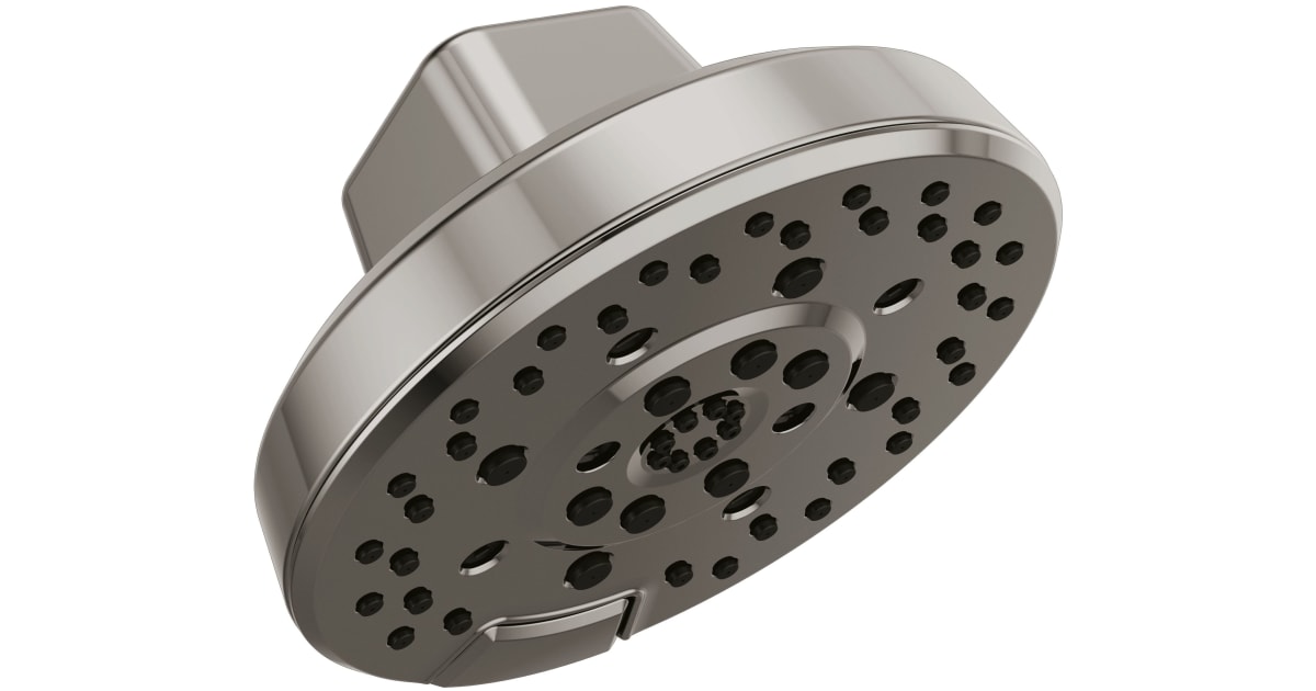 Brizo 87498-BNX Levoir 1.75 GPM 4 Function Shower Head with H2Okinetic ...