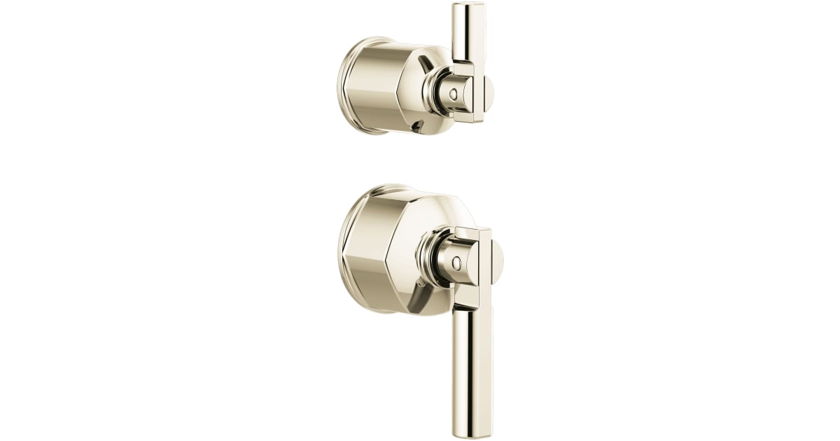Brizo HL75P76-PN Invari Pressure Balance Shower Trim Lever Handle and ...
