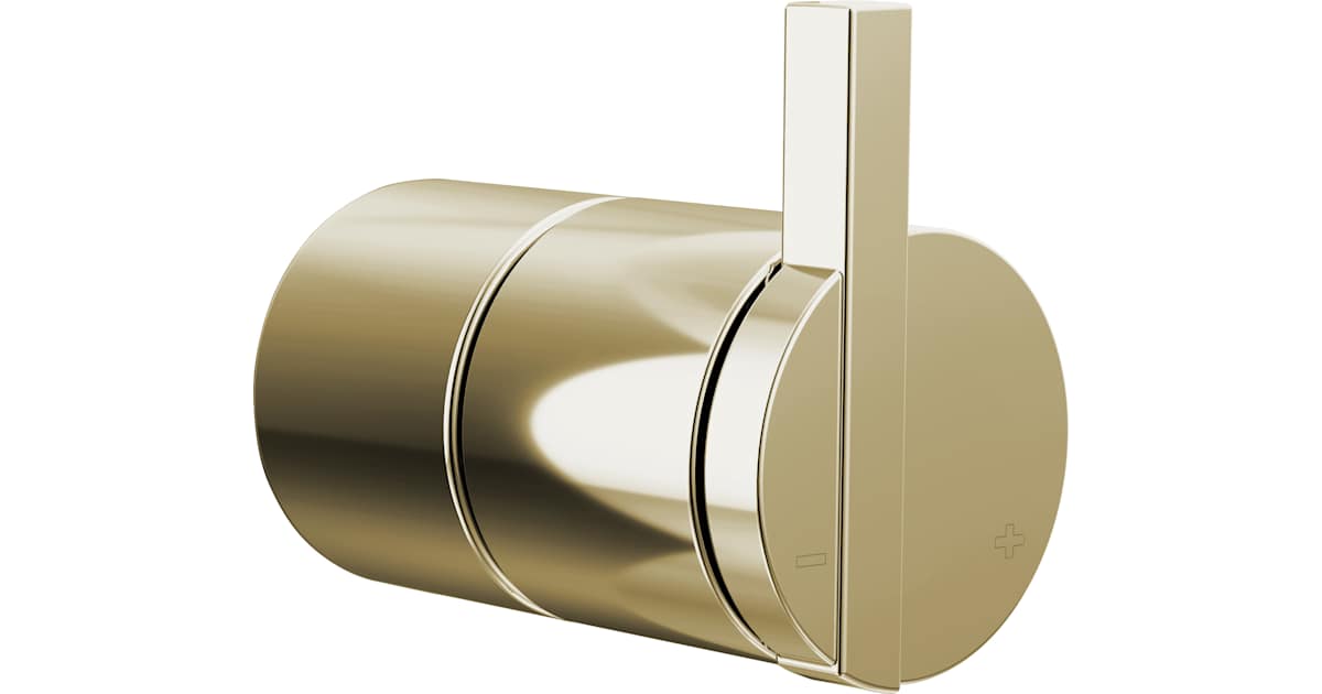 Brizo HW60P22-PN Frank Lloyd Wright Pressure Balance Valve Trim Handle ...
